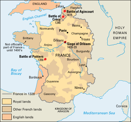 Hundred Years' War at emaze Presentation